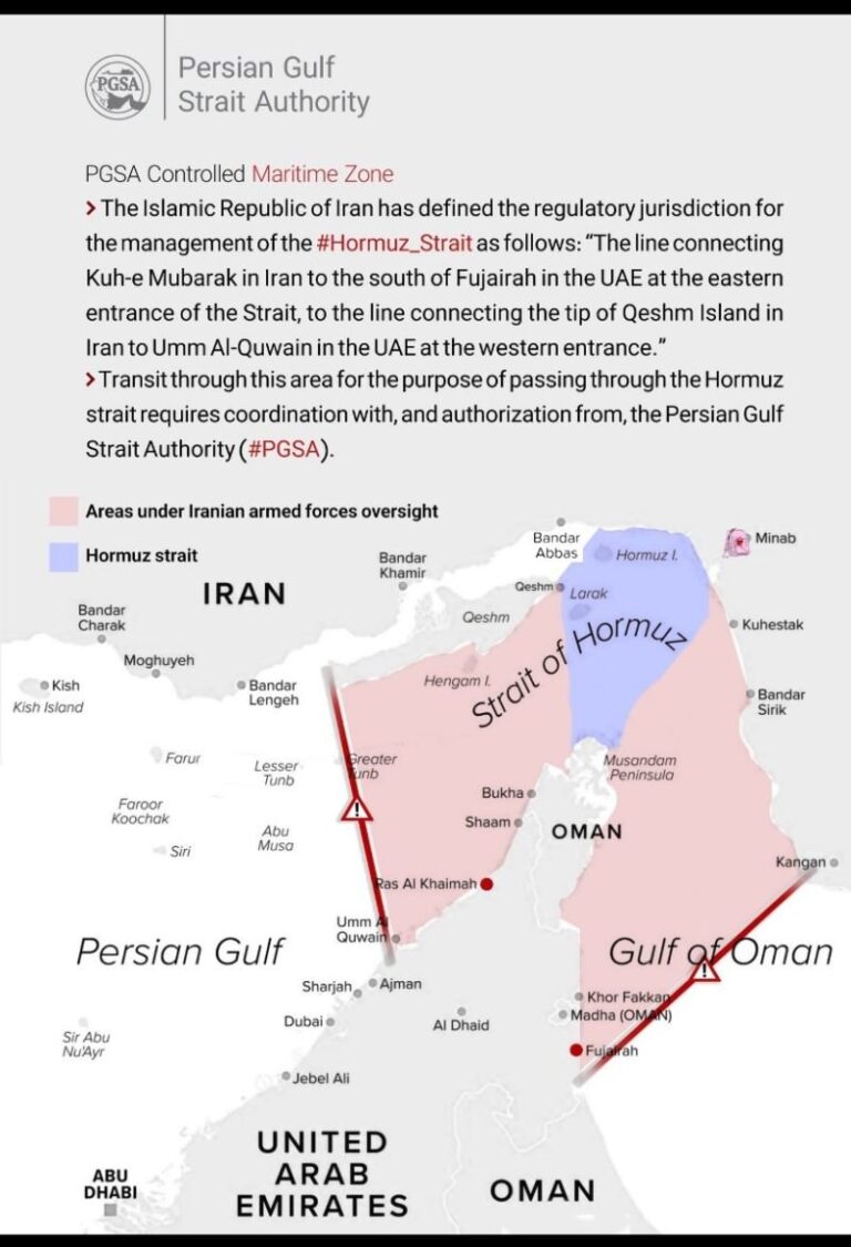 Iran Creates a Persian Gulf Control Zone Including the UAE Exit Ports ...