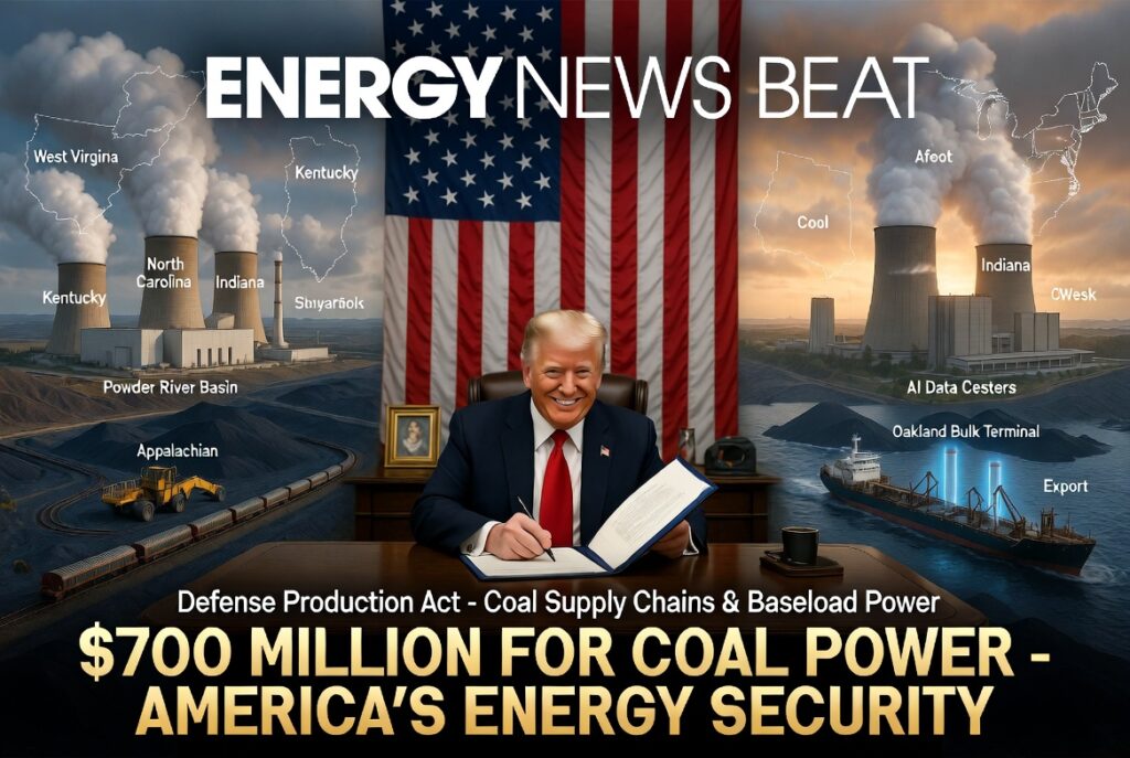 President Trump Signs the Defense Production Act for Coal Plants ...
